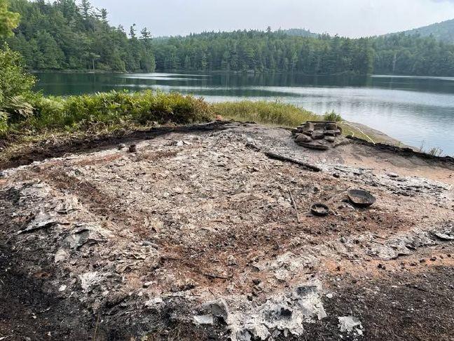 Fishbrook Pond lean-to destroyed by fire | Sun Community News LAKE GEORGE | The Fishbrook Pond ...