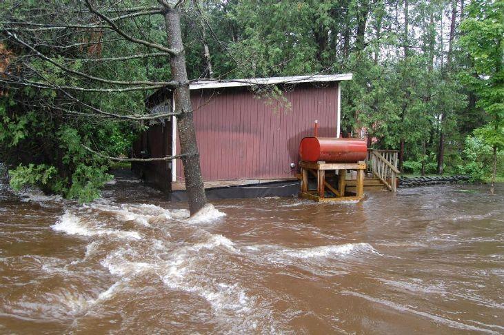 Heavy rains cause river floodings and road closures | Sun Community ...