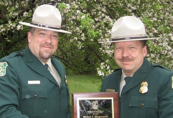 Forest Ranger Klingensmith named Officer of the Year | Sun Community ...