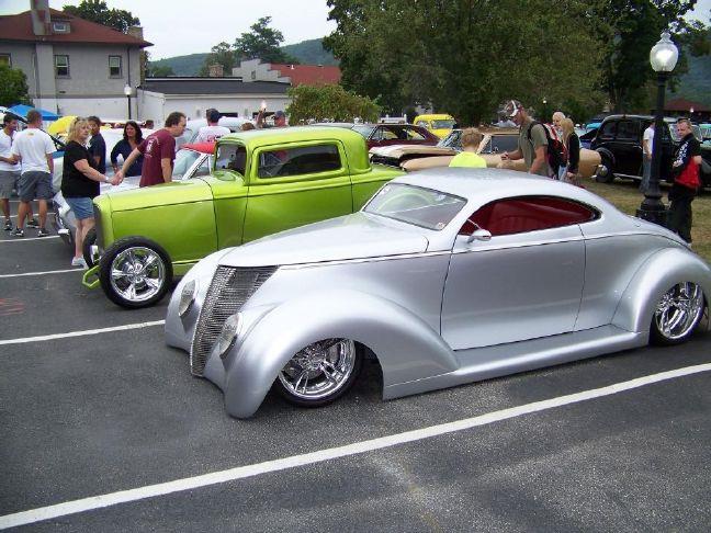 Chrome, tail-fins, lavish paint - even bare steel - on display at Lake ...