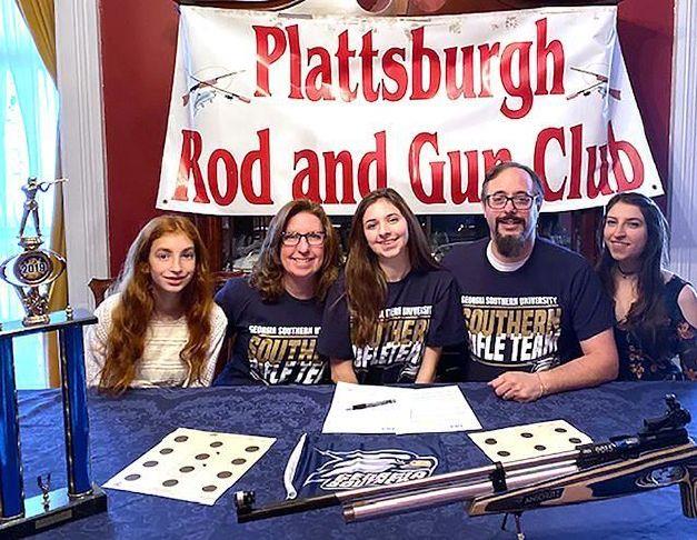 Visconti signs with Georgia Southern Rifle team | Sun Community News ...