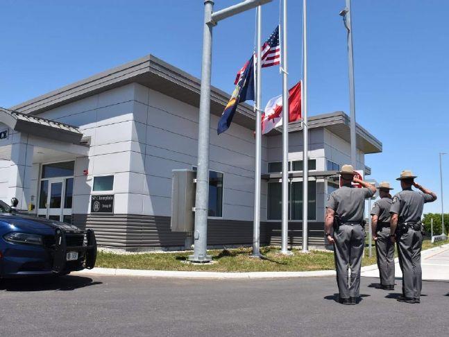 New N.Y. State Police barracks opens in Champlain | Sun Community News ...