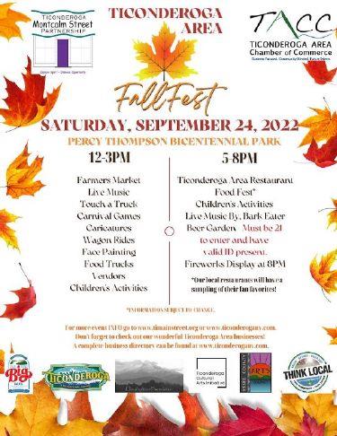 FallFest returns with new events | Sun Community News TICONDEROGA | As ...