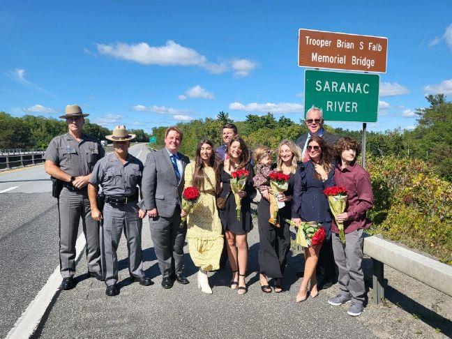 PHOTO STORY: Trooper Brian S. Falb Memorial Bridges dedicated | Sun ...
