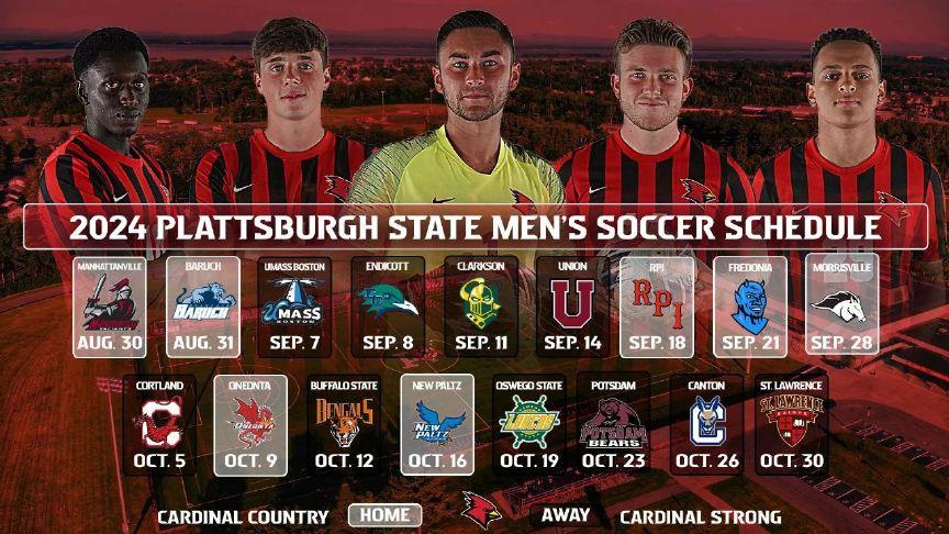 Plattsburgh State unveils 2024 men's soccer schedule | Sun Community ...