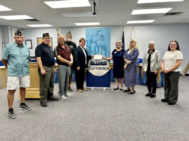 Saranac DAR contributes $5K to help build Battlefield Memorial Gateway ...