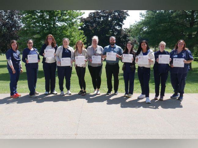 Nurses completing CVPH residency program lauded | Sun Community News ...