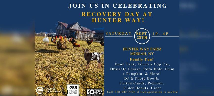 Recovery Day comes to Hunter Way Farm | Sun Community News MORIAH | On ...