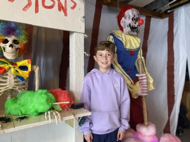 Ti youngster brings haunted house to neighborhood | Sun Community News ...