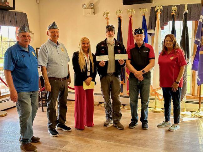 Photo: American Legion 1619 gives back to Honor Flight in a big way ...