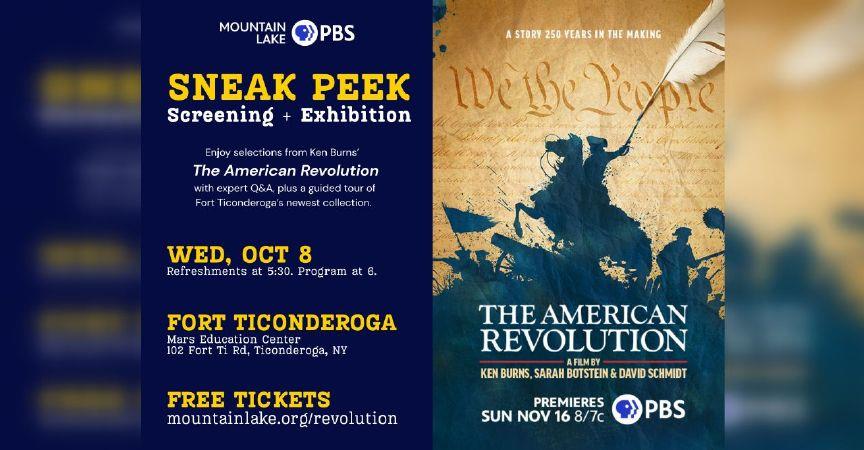 Fort Ti and Mountain Lake PBS to host preview screening of Ken Burns ...