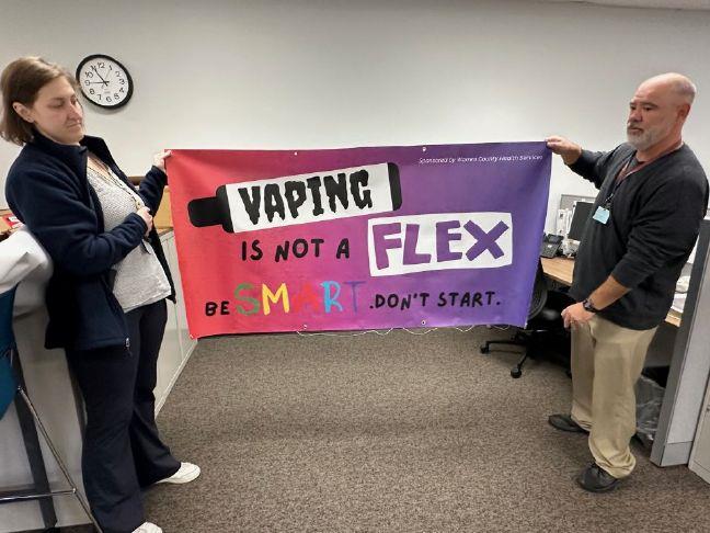 First round of anti-vaping campaign begins at Warren Co. schools | Sun ...